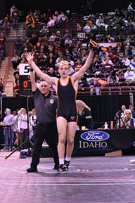 STATE HIGH SCHOOL WRESTLING CHAMPIONSHIPS: Post Falls again — with an ...