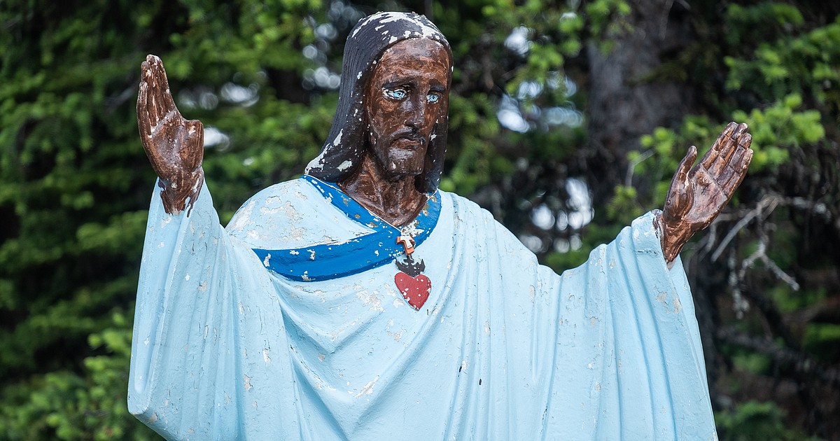 Jesus statue at Whitefish Mountain Resort vandalized | Daily Inter Lake