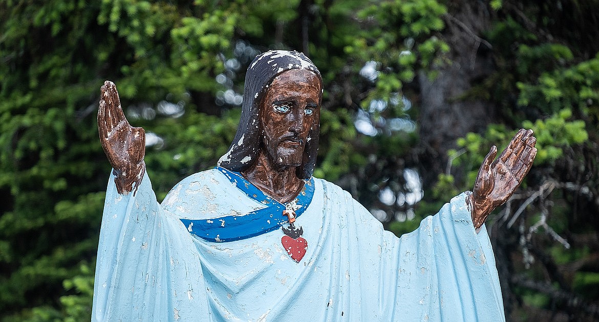 Jesus statue at Whitefish Mountain Resort vandalized | Coeur d'Alene Press