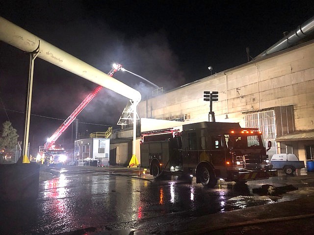 Mill fire packs punch | Coeur d'Alene Press