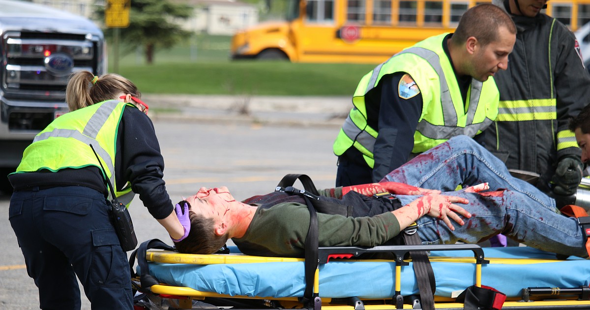 Mock DUI crash drives home real life lessons | Bonner County Daily Bee