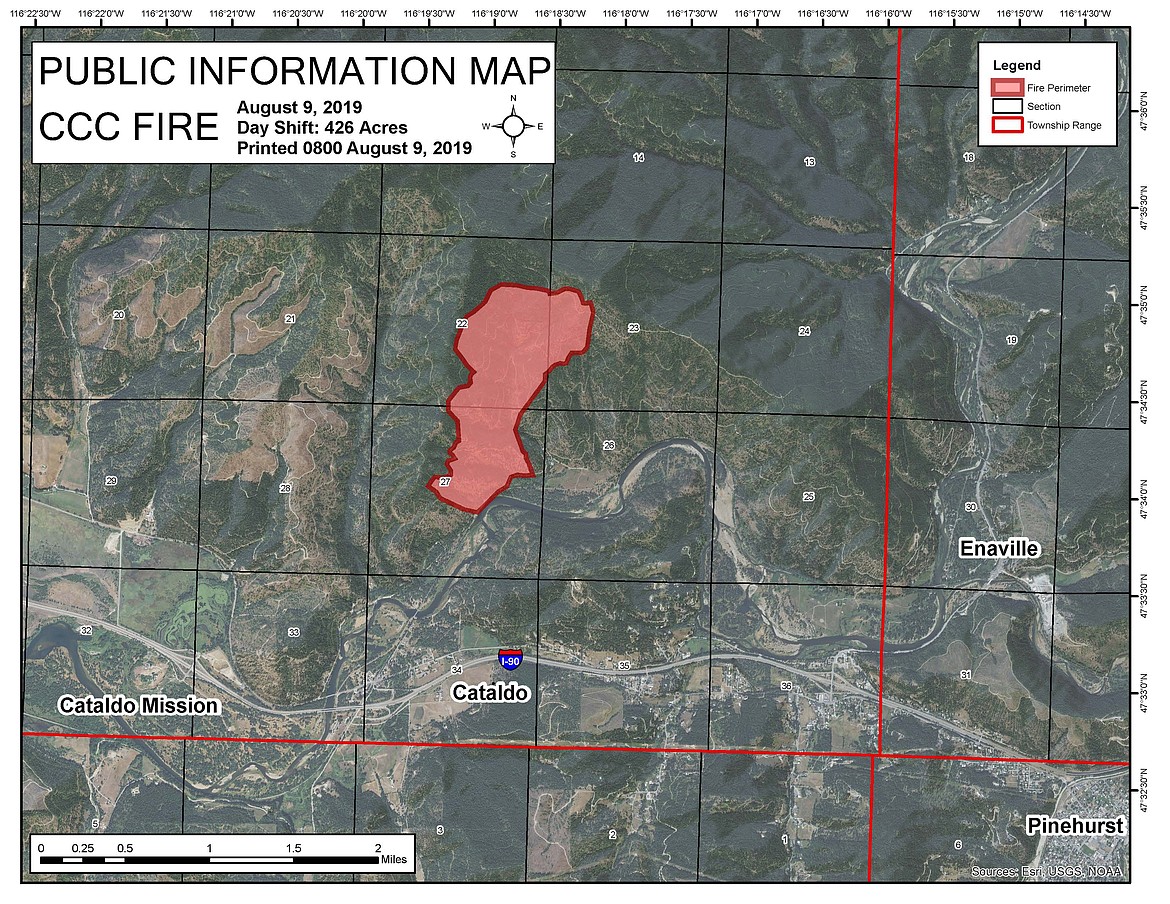 CCC Fire Update | Coeur d'Alene Press