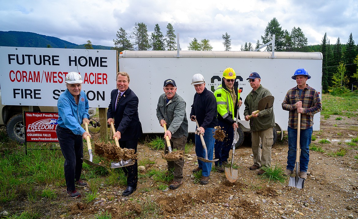 Coram breaks ground on new fire hall | Hungry Horse News