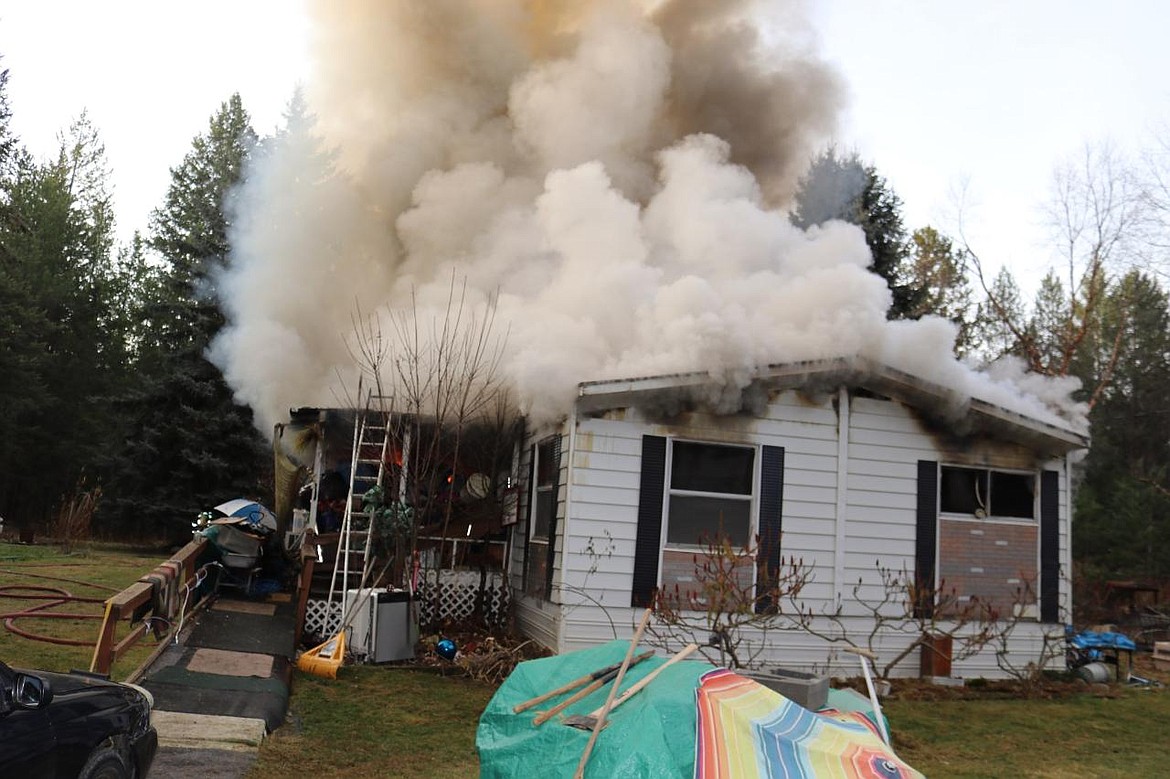 Crews combat structure fire | Coeur d'Alene Press