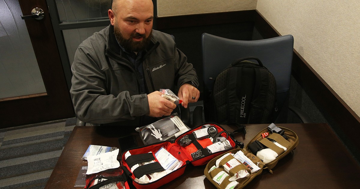 Local man helps stop bleeding around globe | Coeur d'Alene Press