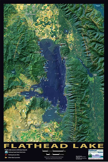 Flathead Lake map | Daily Inter Lake