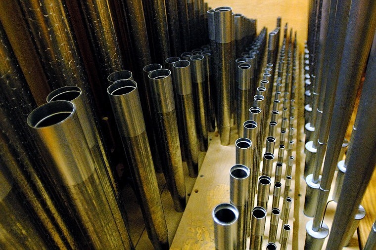 Pipe Organ Pipes