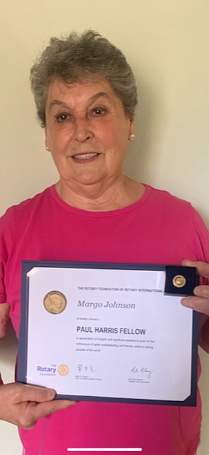 Johnson named Paul Harris Fellow | Bonner County Daily Bee