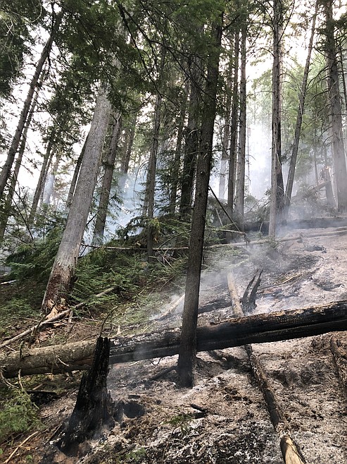 Crews make gains on Bernard Fire | Bonner County Daily Bee