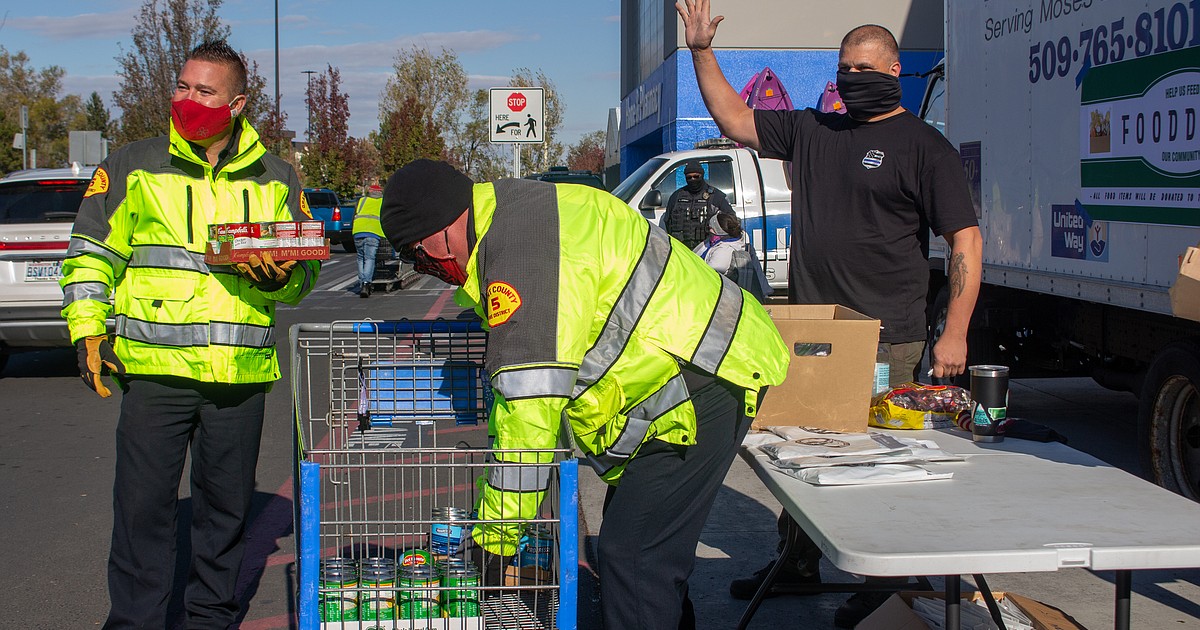 Target Zero, local first responders hold Basin-wide food drive ...