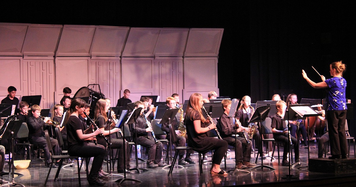 Middle school band shines during finale concert | Bonners Ferry Herald