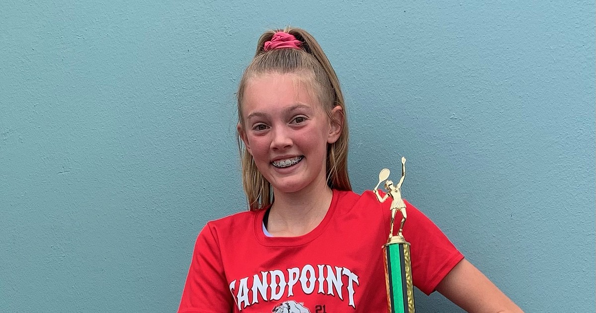 Pepper Rickert claims 12U Boeing Tennis singles title | Bonner County ...