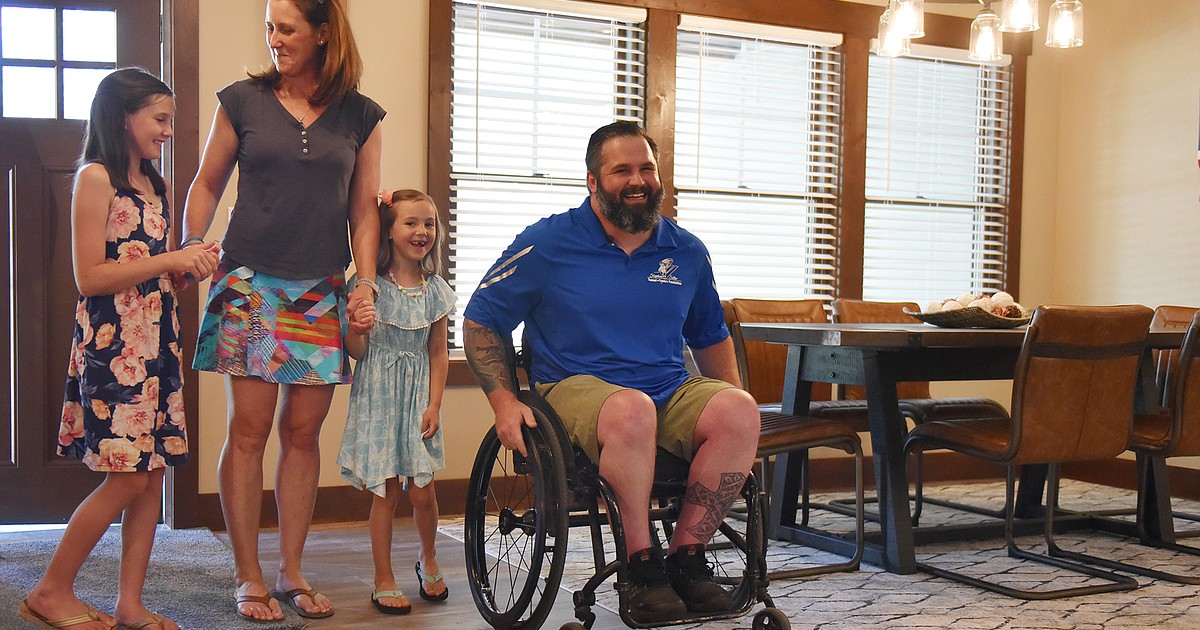 Foundation provides mortgage-free home for veteran and his family ...