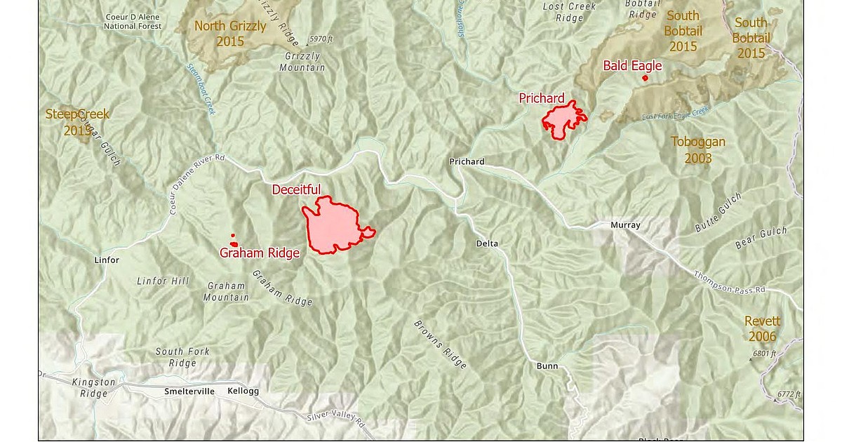 Character Complex fires continue to grow | Shoshone News-Press