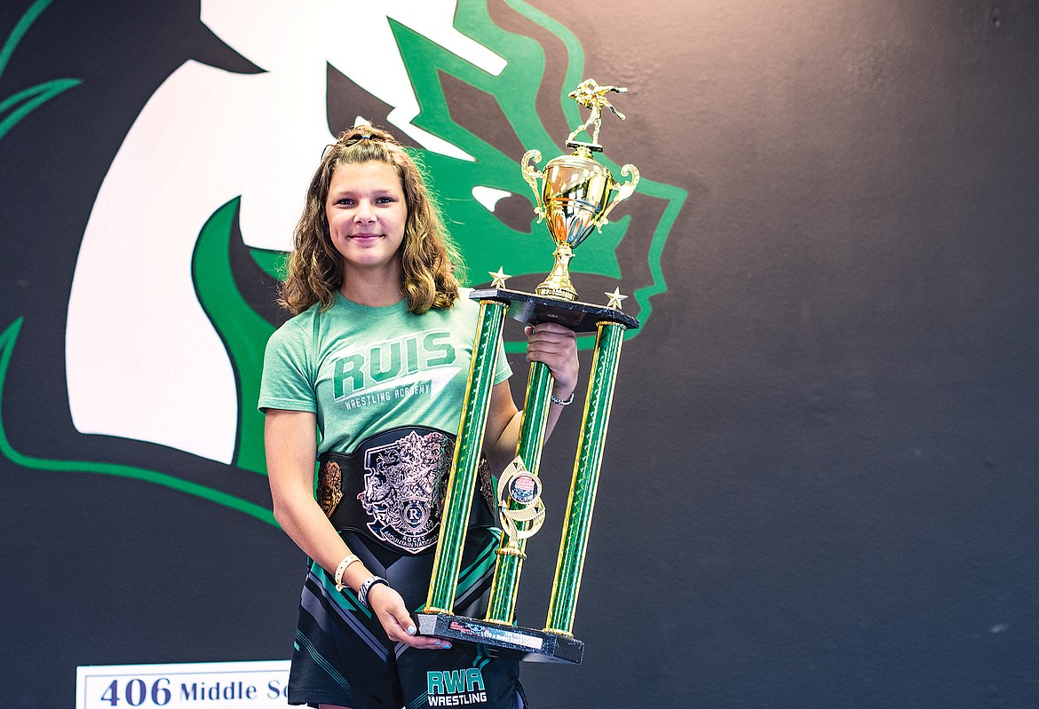 At 13, young wrestler making her mark | Hungry Horse News