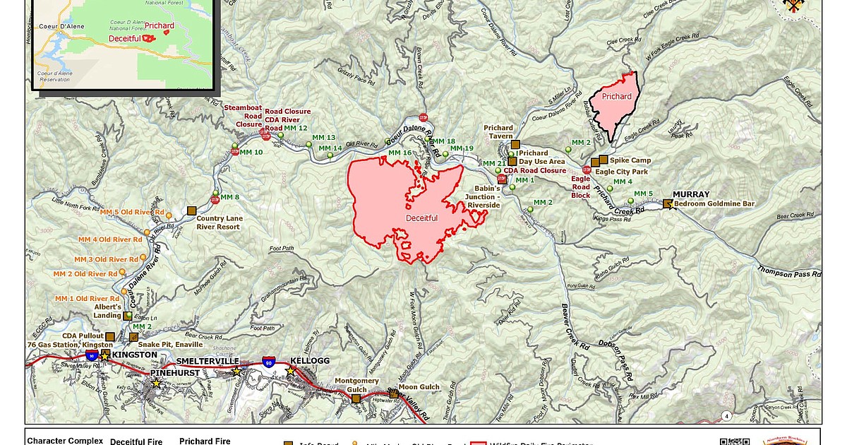Character Complex Wildfire update for Aug. 4 | Shoshone News-Press