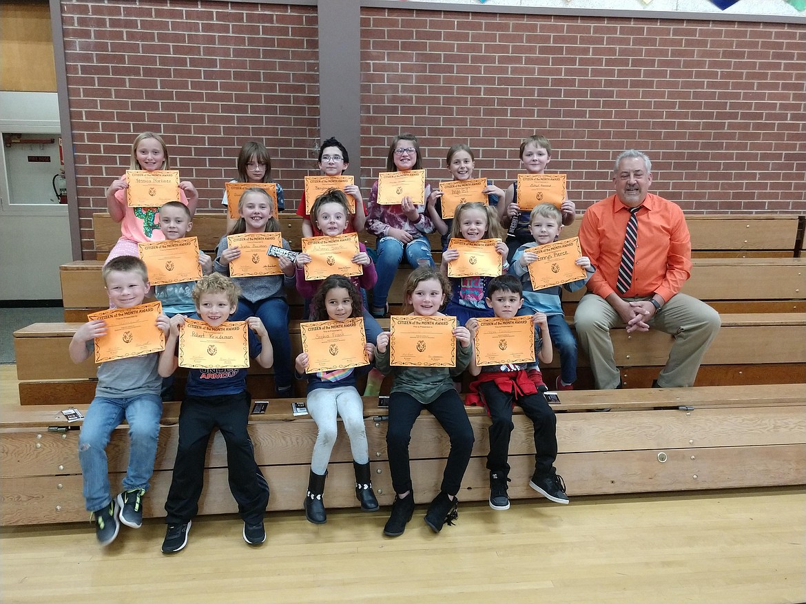 Pinehurst Elementary School September Students of the Month | Shoshone ...