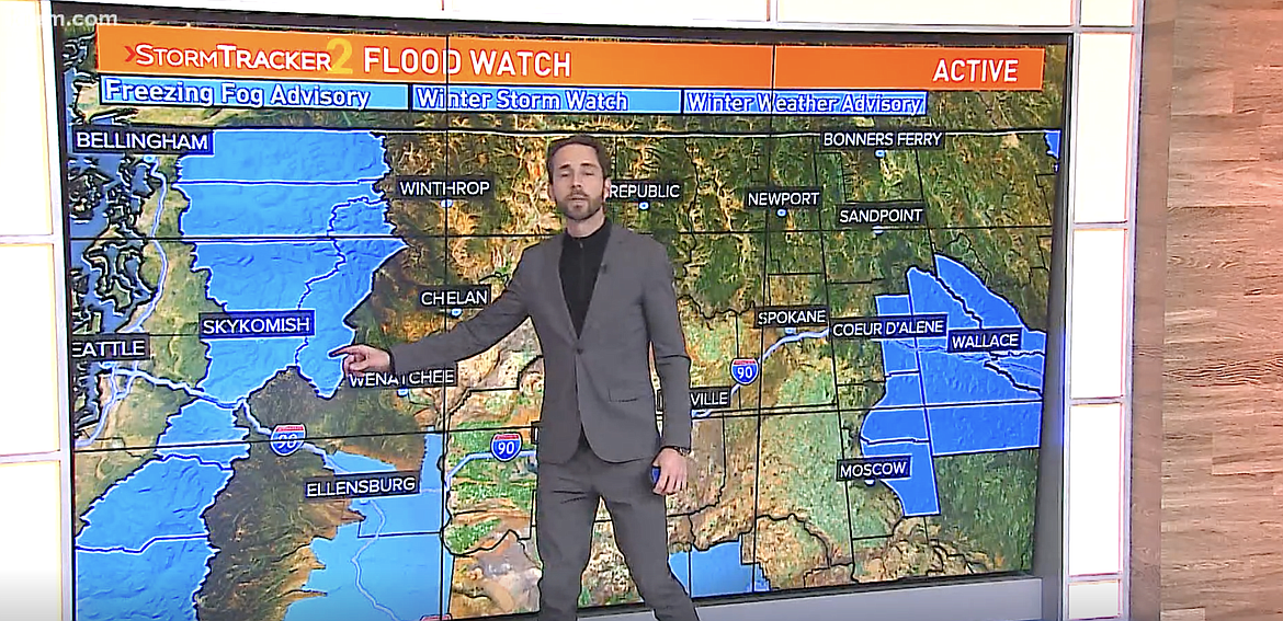 Winter Storm Watch: Spokane, Coeur d'Alene to get significant snow ...