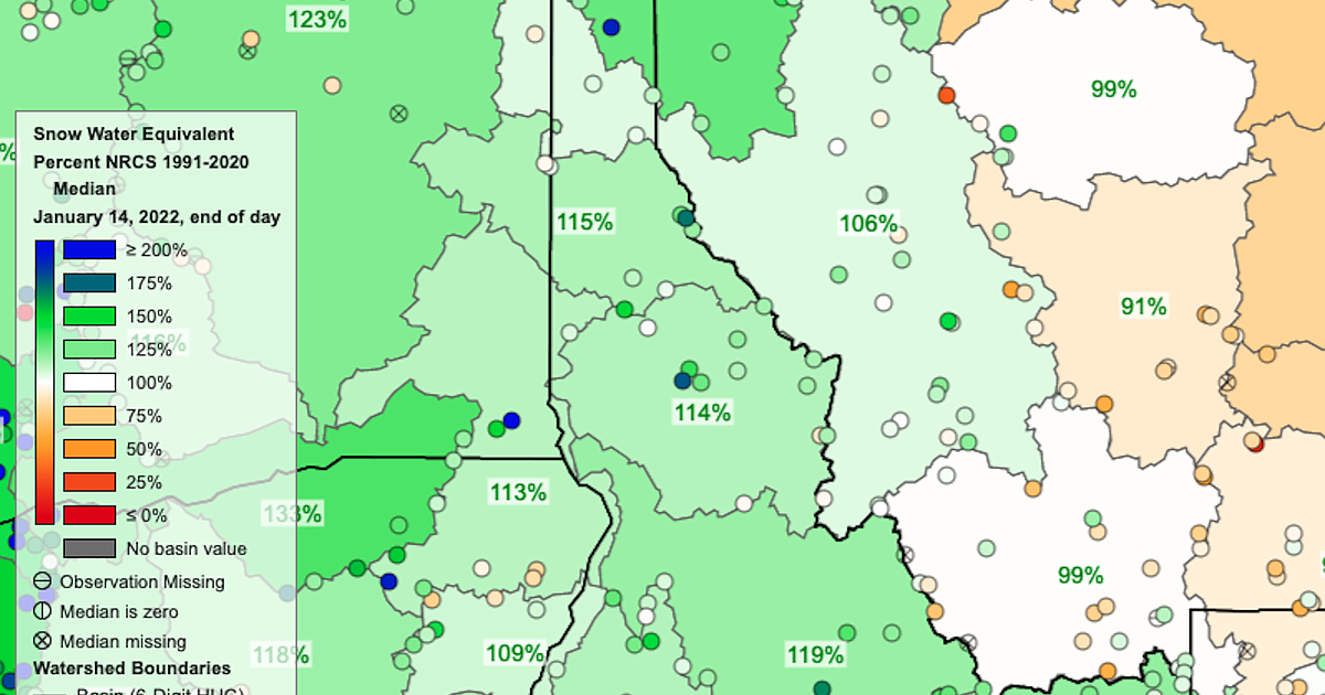 Idaho snowpack has water experts cautiously optimistic | Bonners Ferry ...