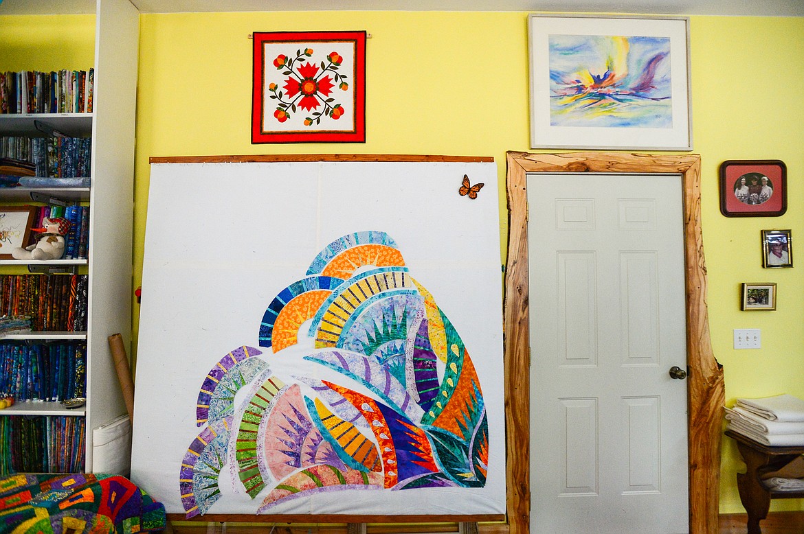 Carol Bean creates in quintessential quilter’s studio | Daily Inter Lake