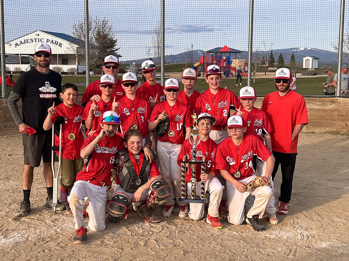 Sasquatch 12U team wins Spring Dinger tourney | Bonner County Daily Bee