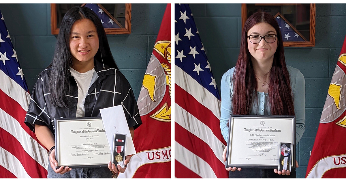 Cadets receive DAR awards | Shoshone News-Press