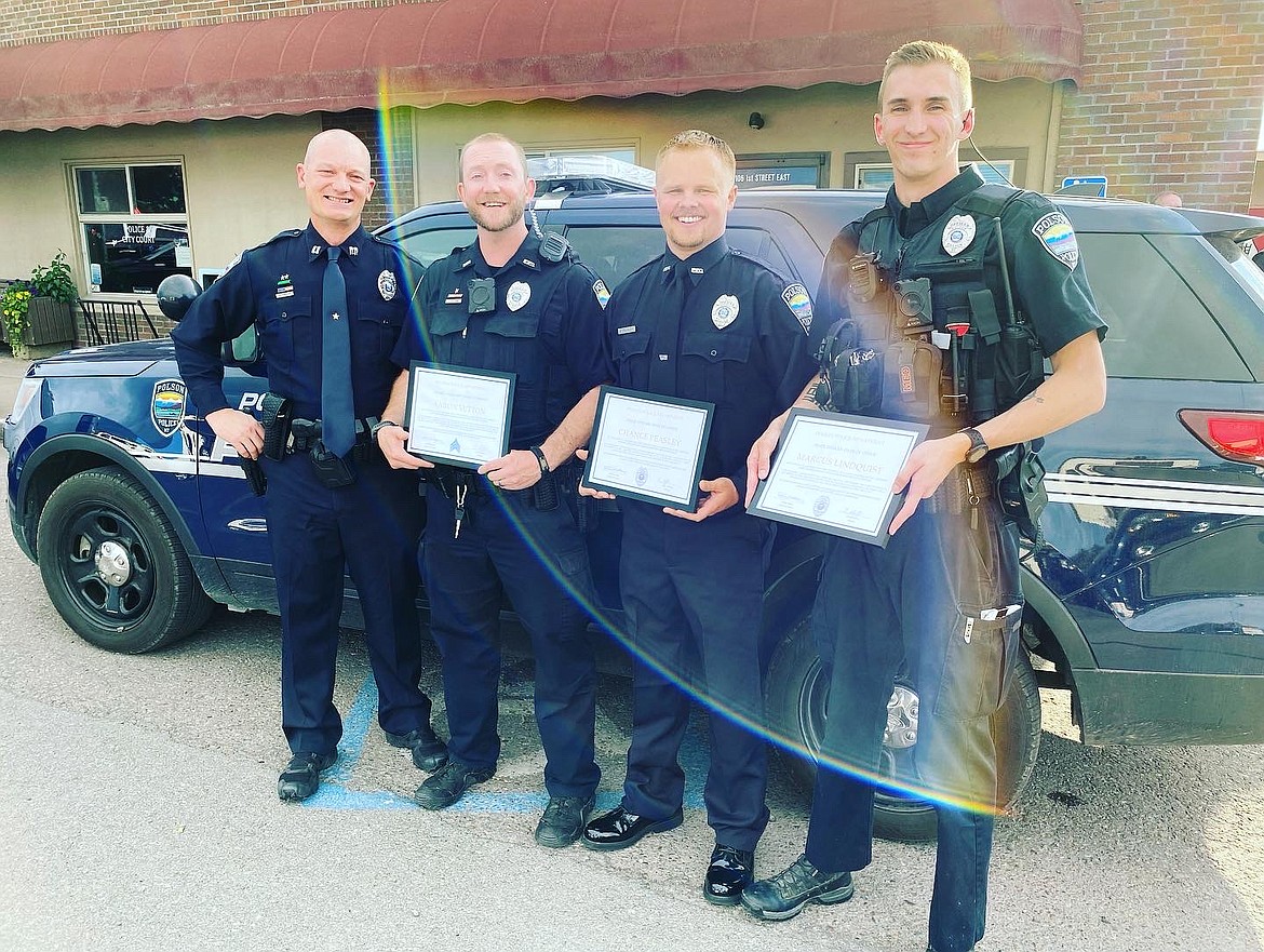 New Polson officers sworn in; Sutton promoted | Lake County Leader