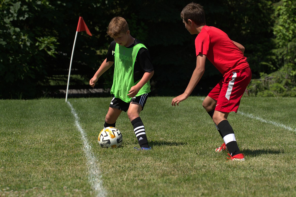 Future of soccer develops at Gamble's Field of Dreams | Bonner County ...