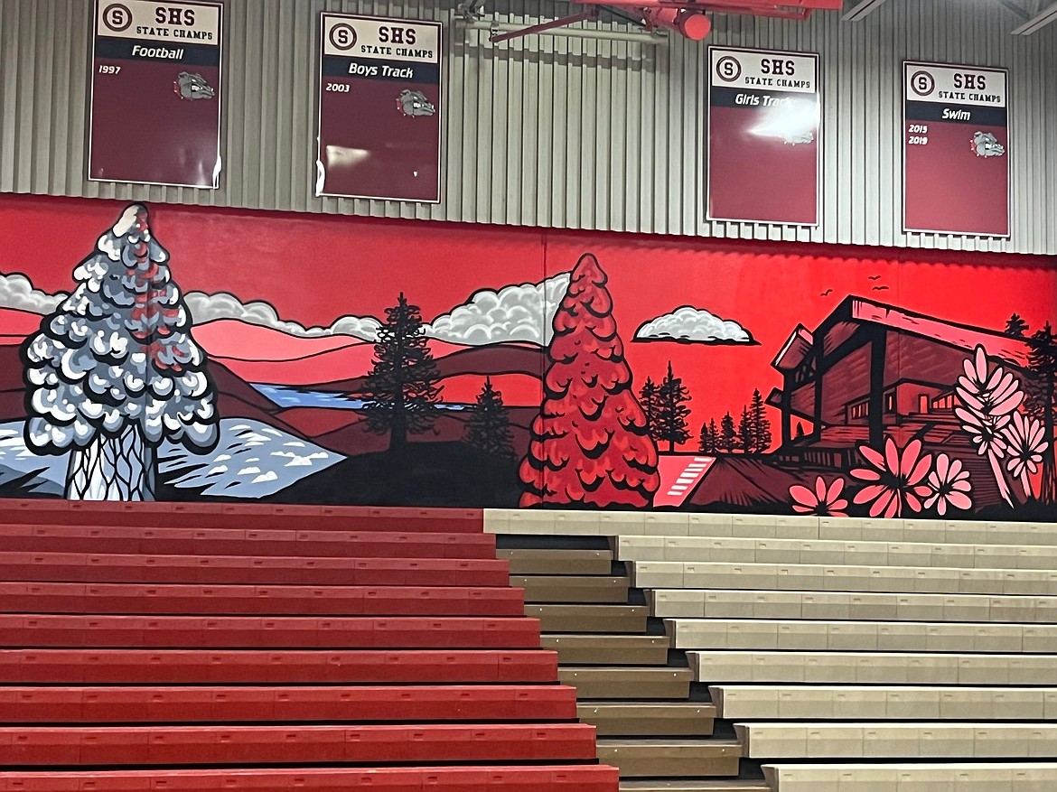 New art work inside SHS gym for all to enjoy | Bonner County Daily Bee