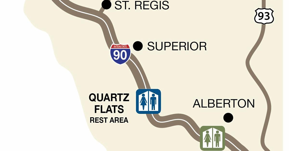 Eastbound I-90 rest area temporarily closed | Valley Press/Mineral ...
