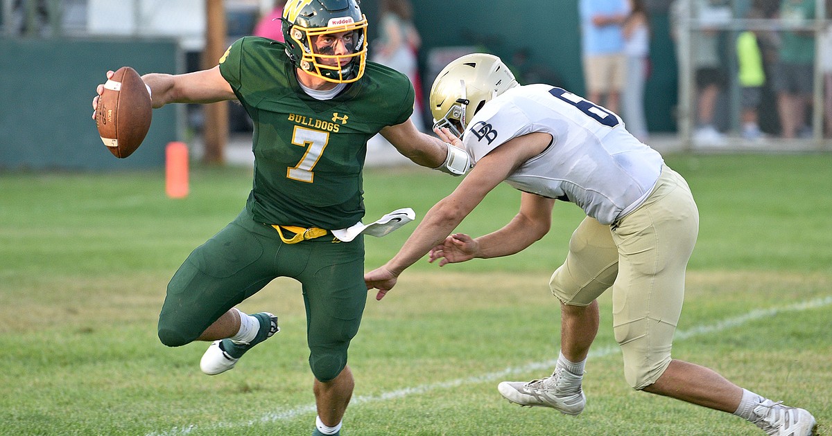 Fynn Ridgeway is literally running things for the Whitefish Bulldogs ...