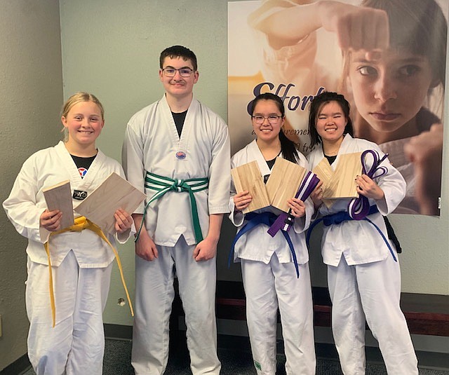 SMA teens November belt testing | Bonner County Daily Bee