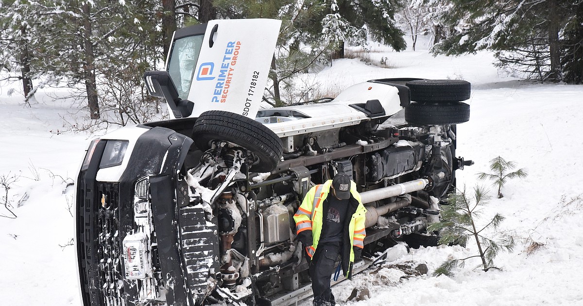 Authorities respond to truck accident east of Libby | Western News