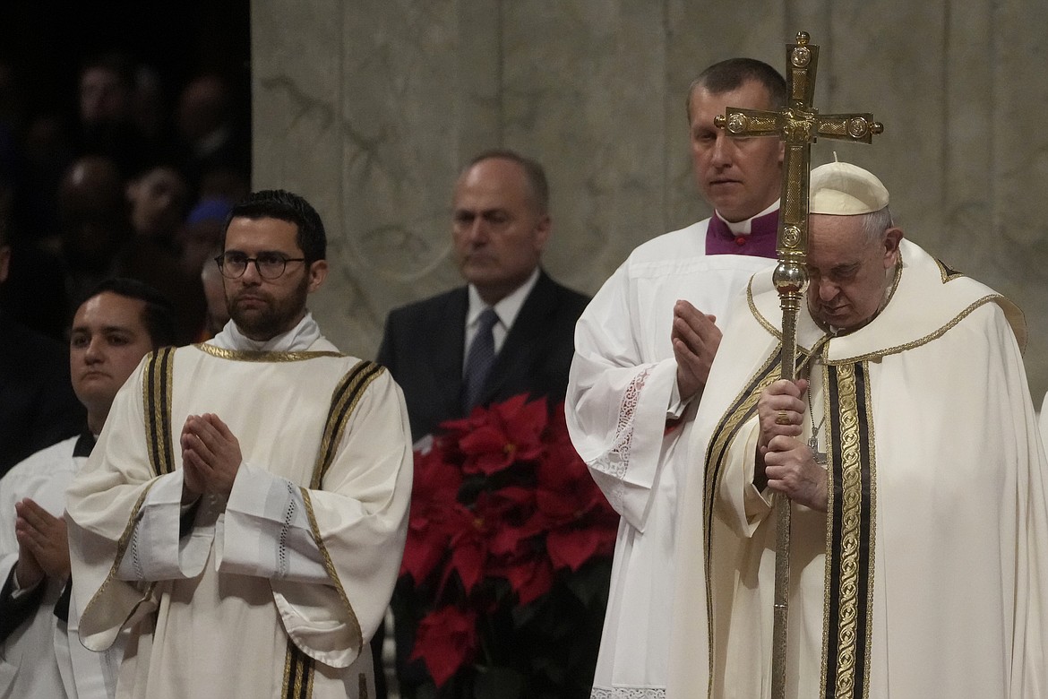 Pope on Christmas: Jesus was poor, don't crave power | Bonner County ...