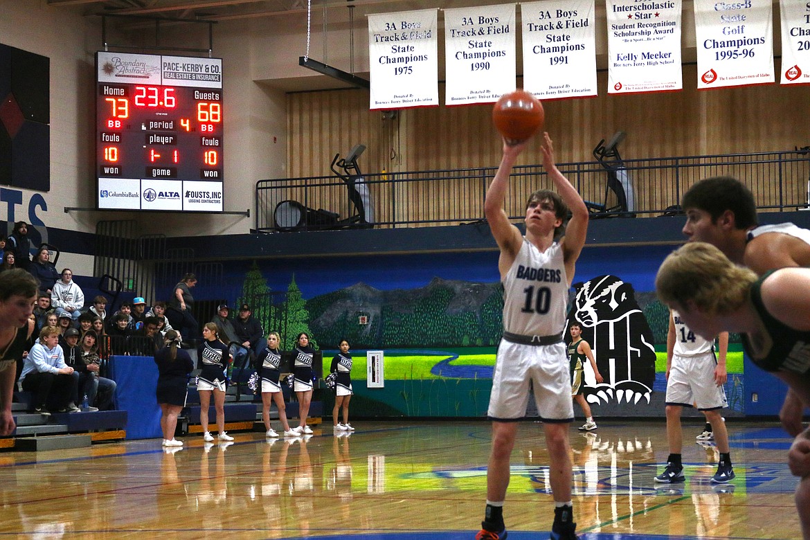 Historic win, free throws lead Badgers to victory | Bonners Ferry Herald