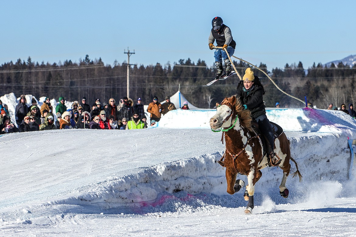 Photos: Whitefish Skijoring competitors thrill crowds over weekend ...