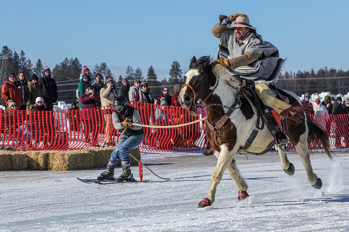 Photos: Whitefish Skijoring competitors thrill crowds over weekend ...