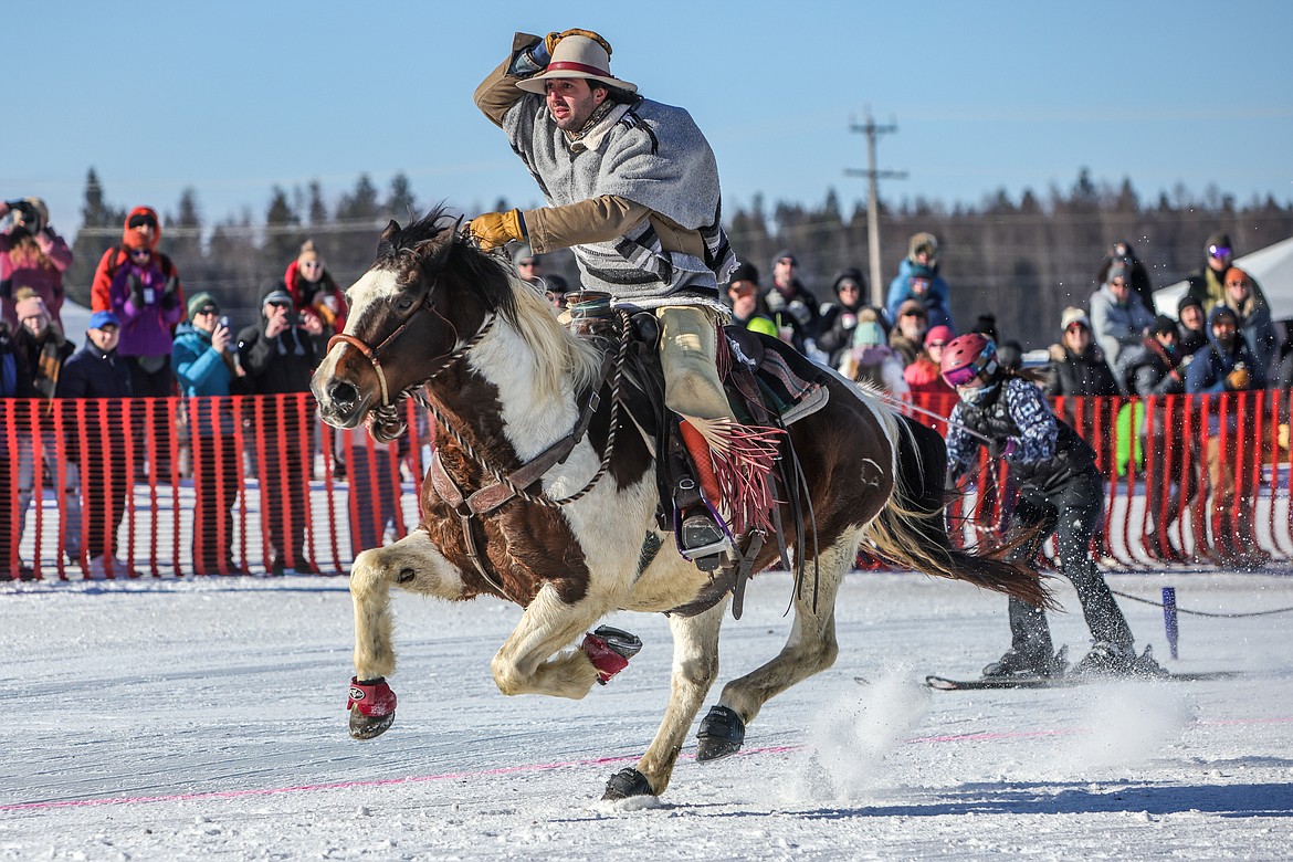 Photos: Whitefish Skijoring competitors thrill crowds over weekend ...