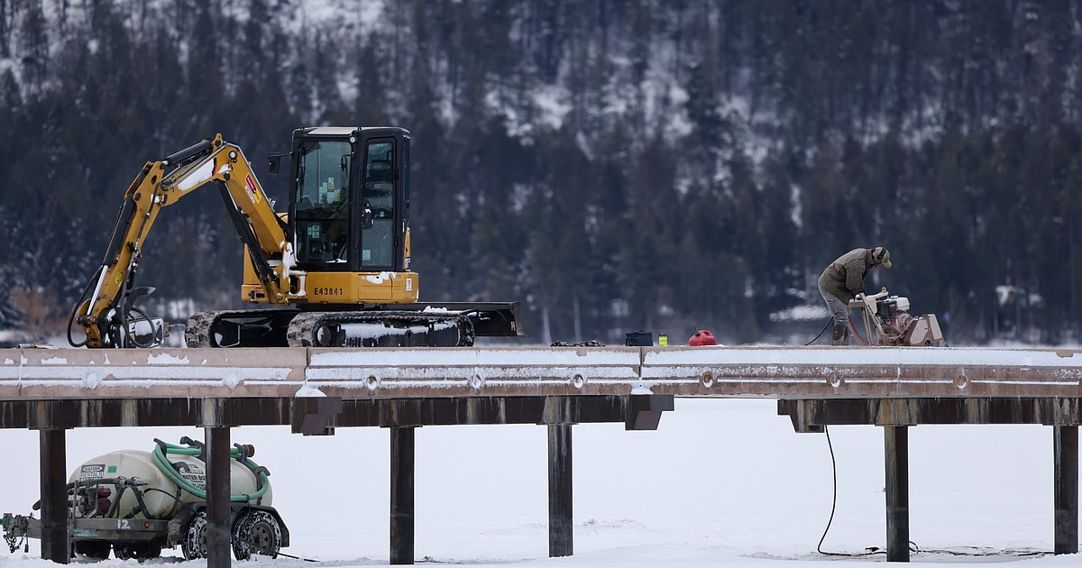 Dismantling of Bigfork’s ‘bridge to nowhere’ underway | Daily Inter Lake