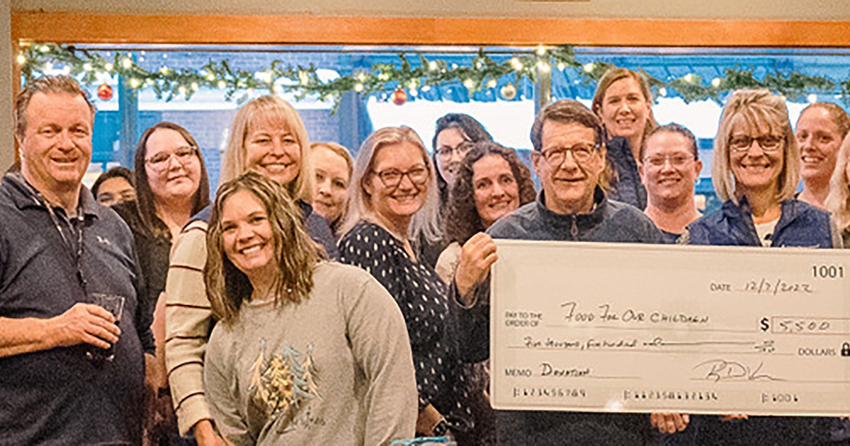 Company donates to Food For Our Children | Bonner County Daily Bee