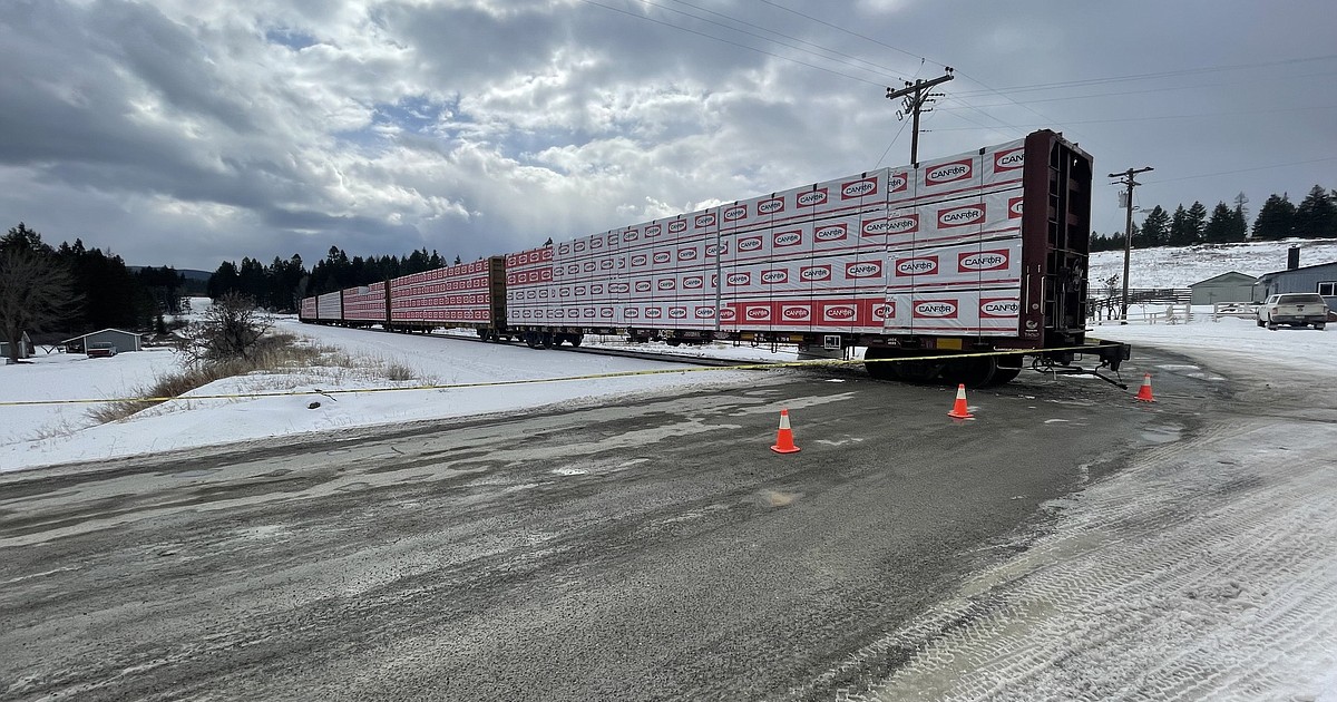 No damage or injuries after locomotive derails near Trego | Daily Inter ...