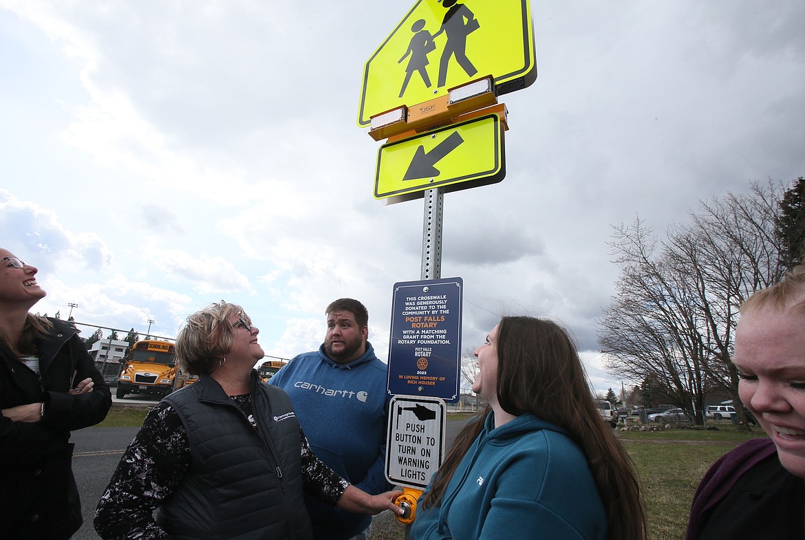 PF crosswalk lights dedicated to late county assessor | Hagadone News ...