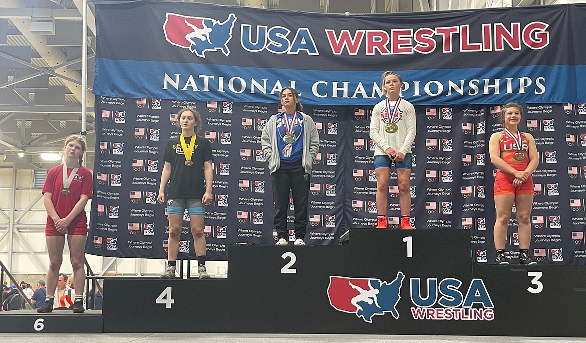Six 7B girls wrestlers compete at USA 2023 Womens Wrestling National ...