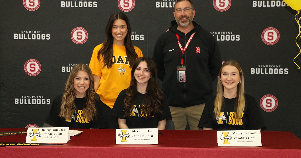Sandpoint trio signs with University of Idaho Gem Dance Team | Bonner ...