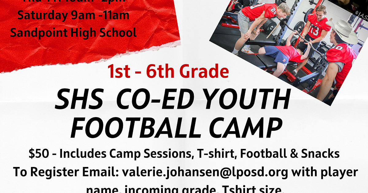 2023 SHS Football Youth Camp | Bonner County Daily Bee