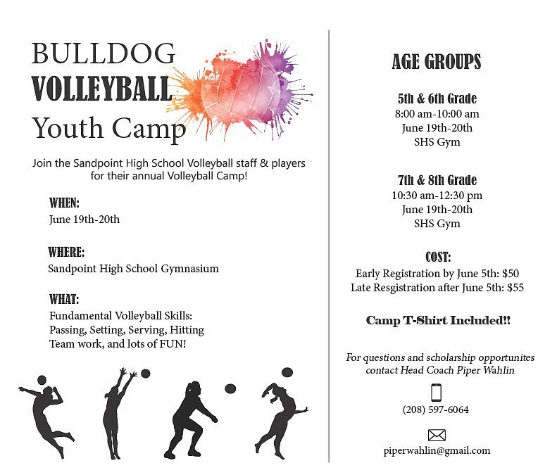 2023 SHS Youth Volleyball Camp | Bonner County Daily Bee