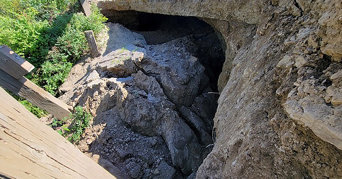 Pipe collapses, closes road | Bonner County Daily Bee