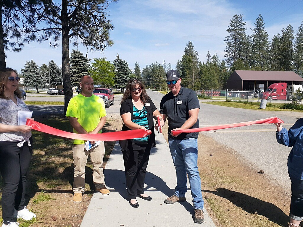 Athol completes first city sidewalk | Coeur d'Alene Press
