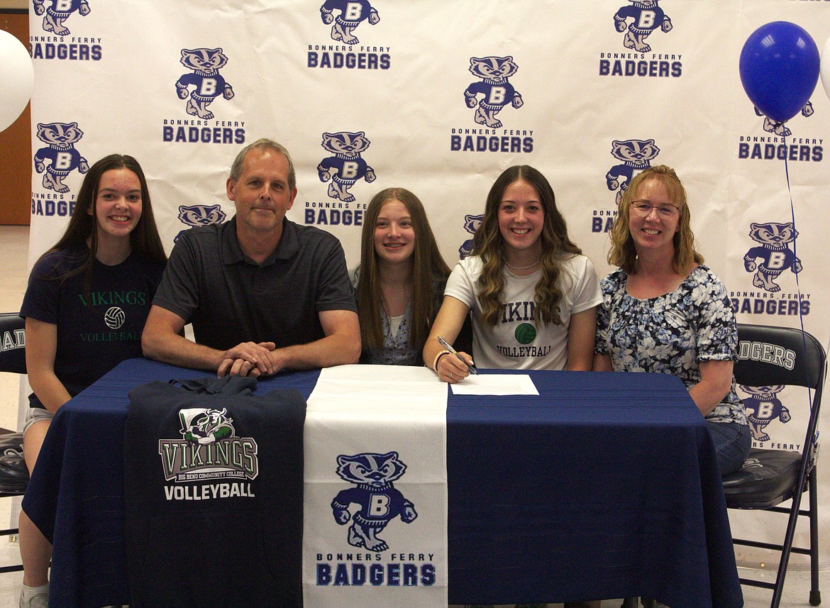 Lucas continues volleyball career at Big Bend | Hagadone News Network