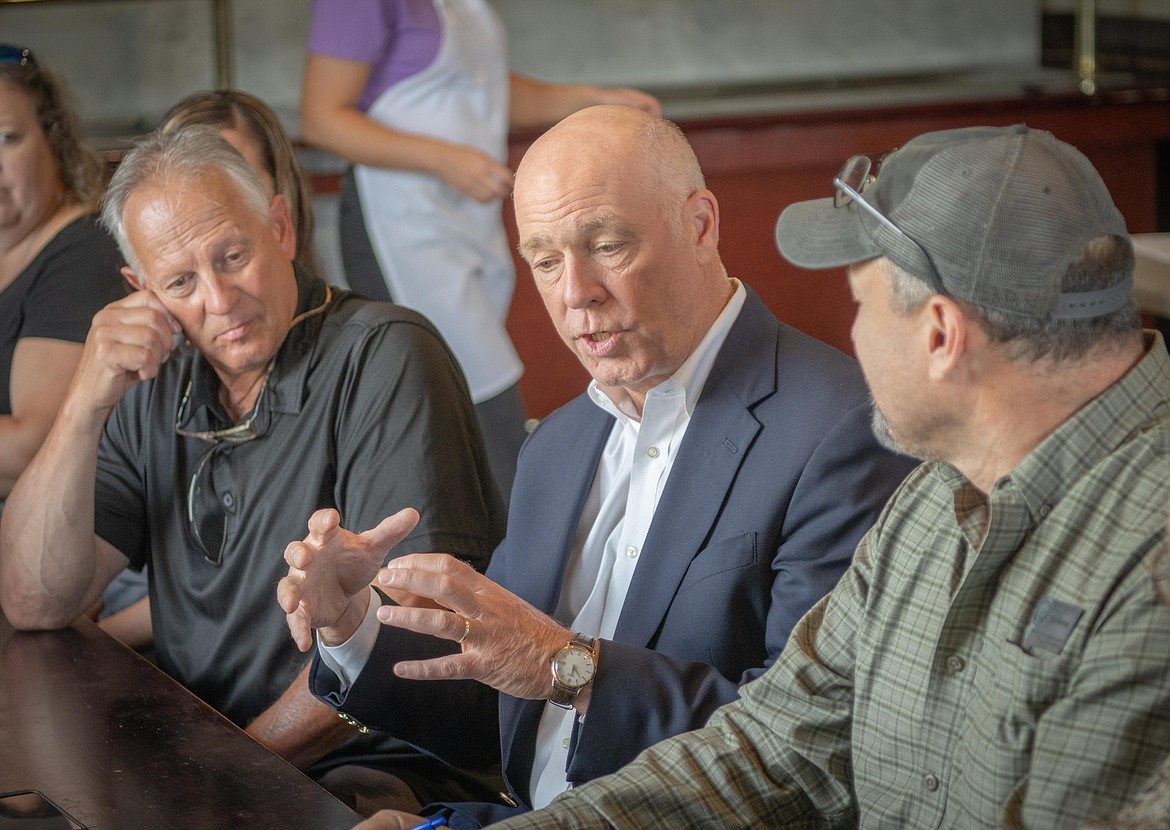 Gianforte touts successes, gathers feedback at Plains stop | Valley Press/Mineral Independent